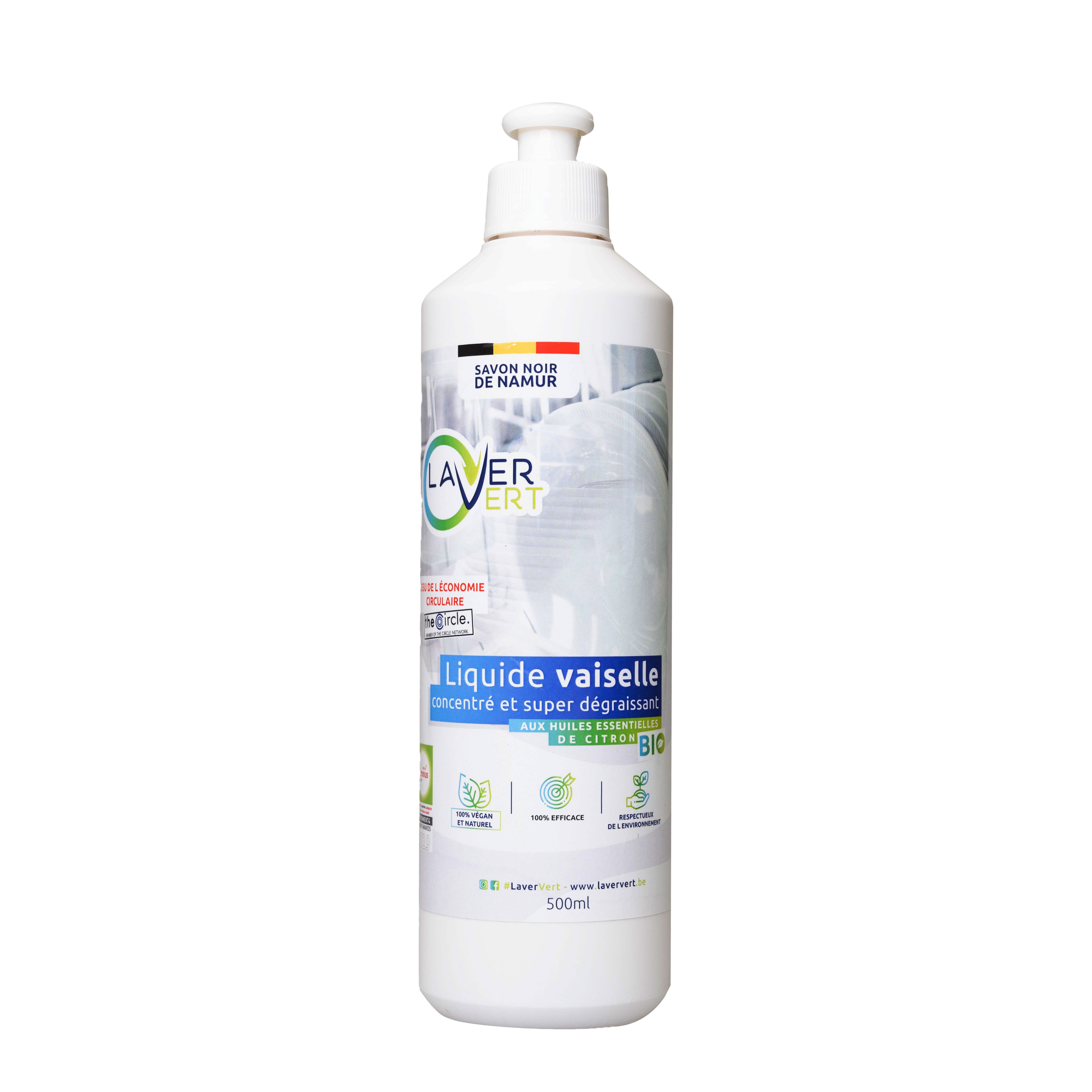 Produit vaisselle concentré naturel